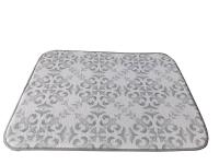 China Reversible Absorbent Microfiber Dish Drying Mat  For Kitchen Countertop for sale