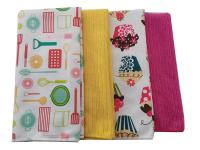 China All Polyester Absorbent Dining Cloths  Microfiber Tea Towel for sale