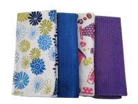 China All Polyester Absorbent Dining Cloths  Microfiber Tea Towel for sale