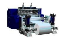 China Coreless POS Paper Roll Slitter Rewinder Machine 700mm Width 150m/min for sale
