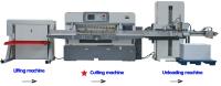 China Automatic Paper Cutting and Collecting System with Lifting Machine 1650mm for sale