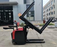 China Mobile Pile Turner 1500kg Capacity 1400mm Lifting Height Electric Forklift for sale