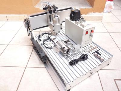China cnc metal engraving machine AMAN 3040 800W pcb milling machine for sale