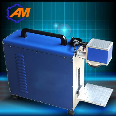 China Desktop Portable Optical Fiber Laser Marking Machine Price 10w 20w for sale