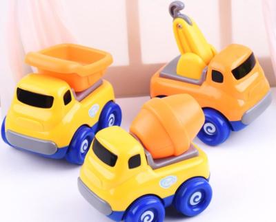 China 2019 Multi color Hands Pushing  inertia toy car  inertia toy Good quality Inertia Vehicle Diy toys for kids for sale
