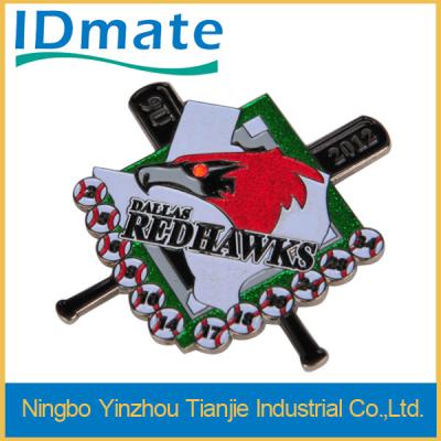 Cina Supporti di distintivo su ordinazione di nome di conferenza del metallo 50x48mm con principale e Pin 30399 in vendita