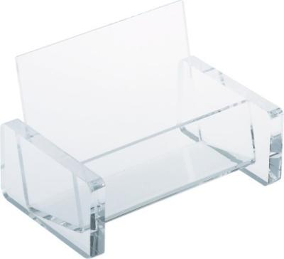 Cina Supporti di distintivo acrilici di nome di conferenza, supporto di carte da tavolino di nome 112x70x73mm per l'ufficio in vendita