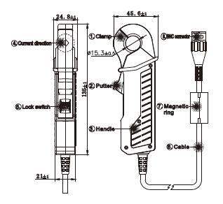 5A/100A Split Core Current Transducer Open Type Light Weights Easy To Install