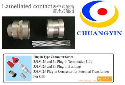 35kV 2# And 3#  Plug In euromold termination kit Connector For PT