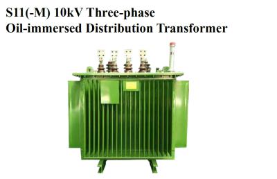 China Transformador de distribuição trifásico imerso em óleo de 10 kV à venda