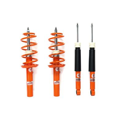 China 4 Stage Damping Adjustable Steel Shock Absorber Customizable For Golf V6 for sale