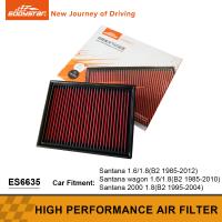 China Compact Structure High Flow Air Filter Improve Engine Efficiency For 1.8 Santana for sale
