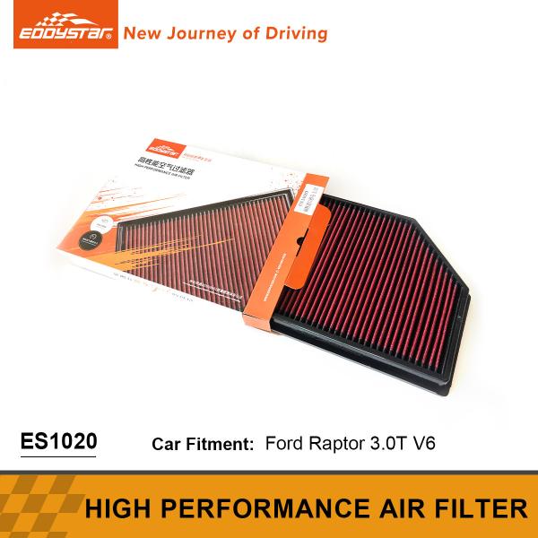 Quality High Performance Carbon Fiber Air Filter Biodegradable Ford Imported 3.0T for sale