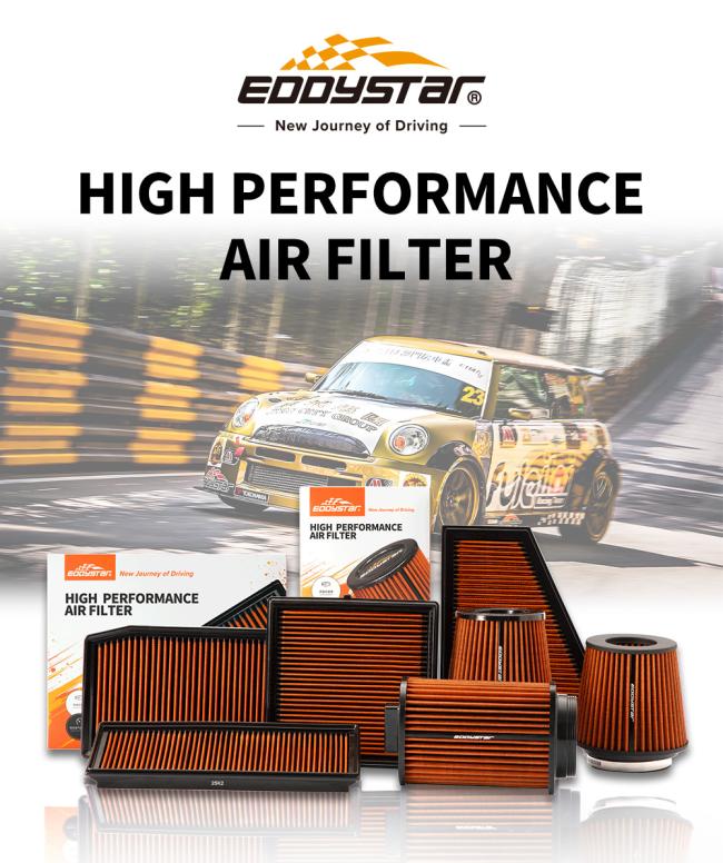 EDDYSTAR High-Performance Air Filter front view