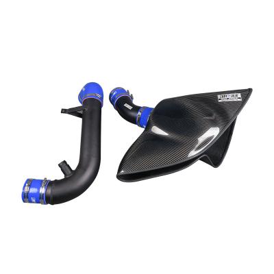 China EDDYSTAR Carbon Fiber Cold Air Intake for VW Golf GTI / Golf R / GLI for sale