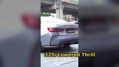 BMW 325i Upgraded with High-Performance Short Springs