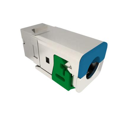 Cina Il nuovo prodotto RJ45 ha protetto 180 la presa trapezoidale toolless di grado Cat5e STP in vendita
