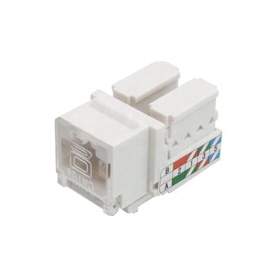Cina Chiave di volta Jack di RJ45 CAT5/cat 5 un fermaglio da 180 gradi in vendita