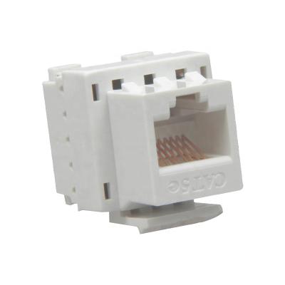 Cina Presa trapezoidale di Cat5 RJ45 una presa femminile da 180 gradi in vendita