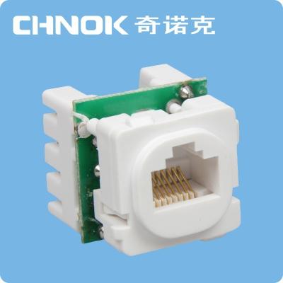 Cina modulo trapezoidale del utp cat6 del connettore del piatto di parete della presa Cat5E RJ45 in vendita