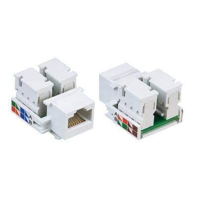 中国 用具の台形ジャック猫6のジャッキの下のCat5e RJ45の穿孔器 販売のため