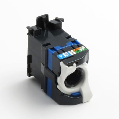 Cina Gradi senza strumento trapezoidale di IDC Cat6 Cat5e Jack 180 in vendita