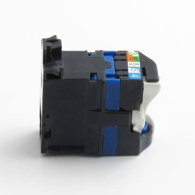 Cina Gradi senza strumento trapezoidale di IDC Cat6 Cat5e Jack 180 in vendita