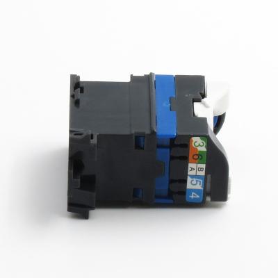 Cina Gradi senza strumento trapezoidale di IDC Cat6 Cat5e Jack 180 in vendita