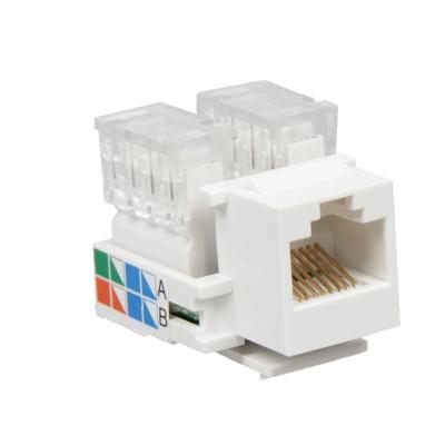 Cina Presa modulare trapezoidale femminile di Ethernet cat5e di RJ45 UTP in vendita