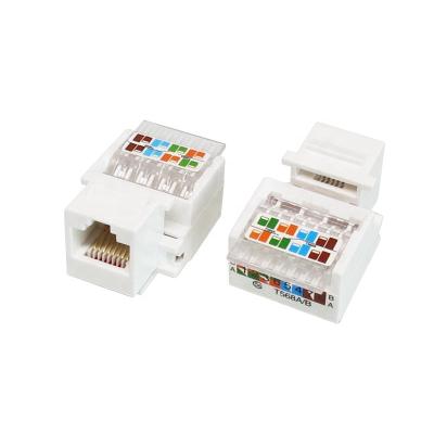 China Jaque trapezoide de Toolless 8p8c UTP Cat5E à venda