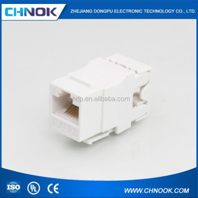 Cina Connettore trapezoidale della presa rj45 cat5e UTP 8P8C di AMP 180 gradi in vendita
