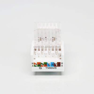 Cina Connettore toolless trapezoidale variopinto di tyco RJ45 di AMP di Jack 8p8c Cat5E in vendita