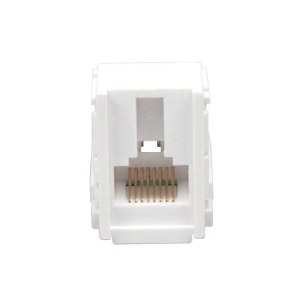 Cina Conector rj45 dello strumento di piegatura di RJ45 CAT5E 8P8C Jack modulare in vendita