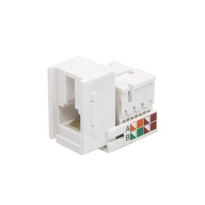 Cina Conector rj45 dello strumento di piegatura di RJ45 CAT5E 8P8C Jack modulare in vendita
