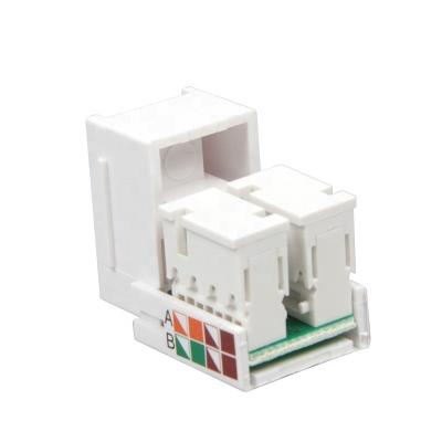 Cina Conector rj45 dello strumento di piegatura di RJ45 CAT5E 8P8C Jack modulare in vendita