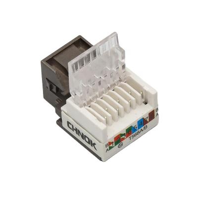 中国 新しいモデルCat5e UTP台形ジャックRJ45モジュラー ジャック 販売のため