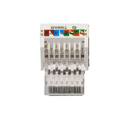 中国 新しいモデルCat5e UTP台形ジャックRJ45モジュラー ジャック 販売のため