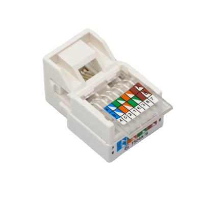 中国 良質Rj45 Cat5Eのイーサネット台形ジャックUTPのジャッキ 販売のため