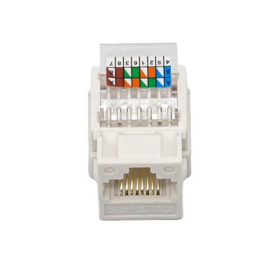 中国 良質Rj45 Cat5Eのイーサネット台形ジャックUTPのジャッキ 販売のため