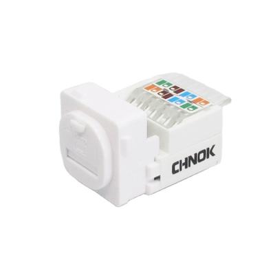 中国 22-26 Awgモジュラー ジャック台形8p8c Rj45のカプラー ネットワークのイーサネット 販売のため