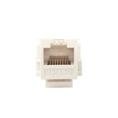 Cina AMP Cat5E Jack trapezoidale, Rj45 Usb trapezoidale Jack di T568B in vendita