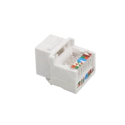 Cina Grado trapezoidale modulare Rj45 dell'accoppiatore 90 del PWB di Cat5E Jack Tooless in vendita