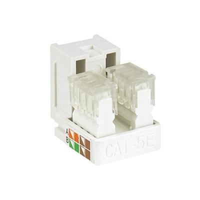 中国 ネットワーキングのためのCat5E RJ45の電話台形ジャック・ホワイト 販売のため