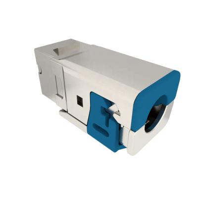 中国 新製品RJ45はtoolless 180程度Cat6 STPの台形ジャッキを保護した 販売のため