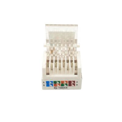 Cina Presa trapezoidale di Ethernet Cat6/Cat5E/di Cat6A RJ45 UTP in vendita