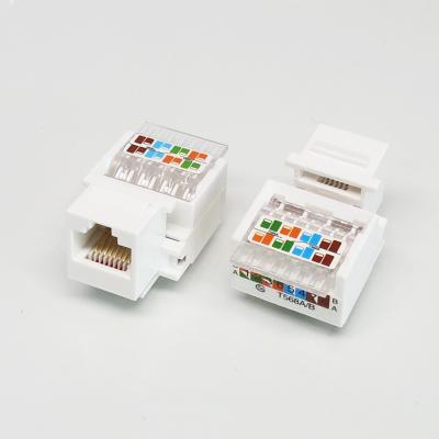 中国 RJ45 CAT5E/CAT6/CAT6A AMP台形ジャックのモジュラー コネクター 販売のため