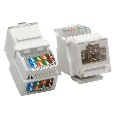 中国 AMPのタイプUTP Cat5E /Cat6のtoolless 90度ネットワークのコネクター 販売のため