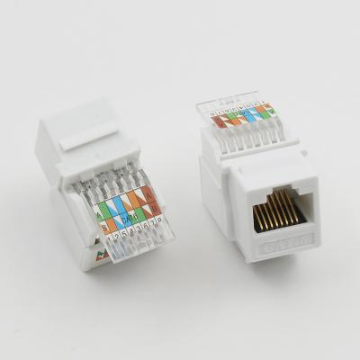 中国 AMPのタイプUTP Cat5E /Cat6のtoolless 90度ネットワークのコネクター 販売のため