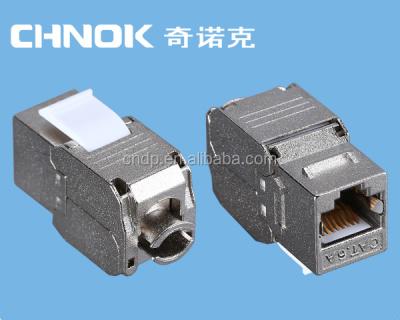 中国 保護されたRJ45アダプター180の程度STP/FTP用具自由なCat6A /Cat6/Cat5E RJ45のコネクター 販売のため