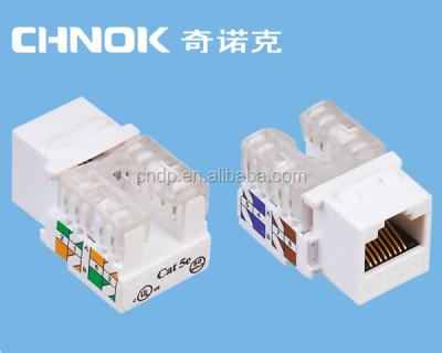 中国 保護されたRJ45アダプター180の程度STP/FTP用具自由なCat6A /Cat6/Cat5E RJ45のコネクター 販売のため